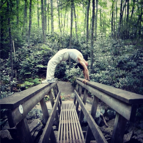 Urdhva Dhanurasana | iHanuman | Love, Service, Devotion, Yoga